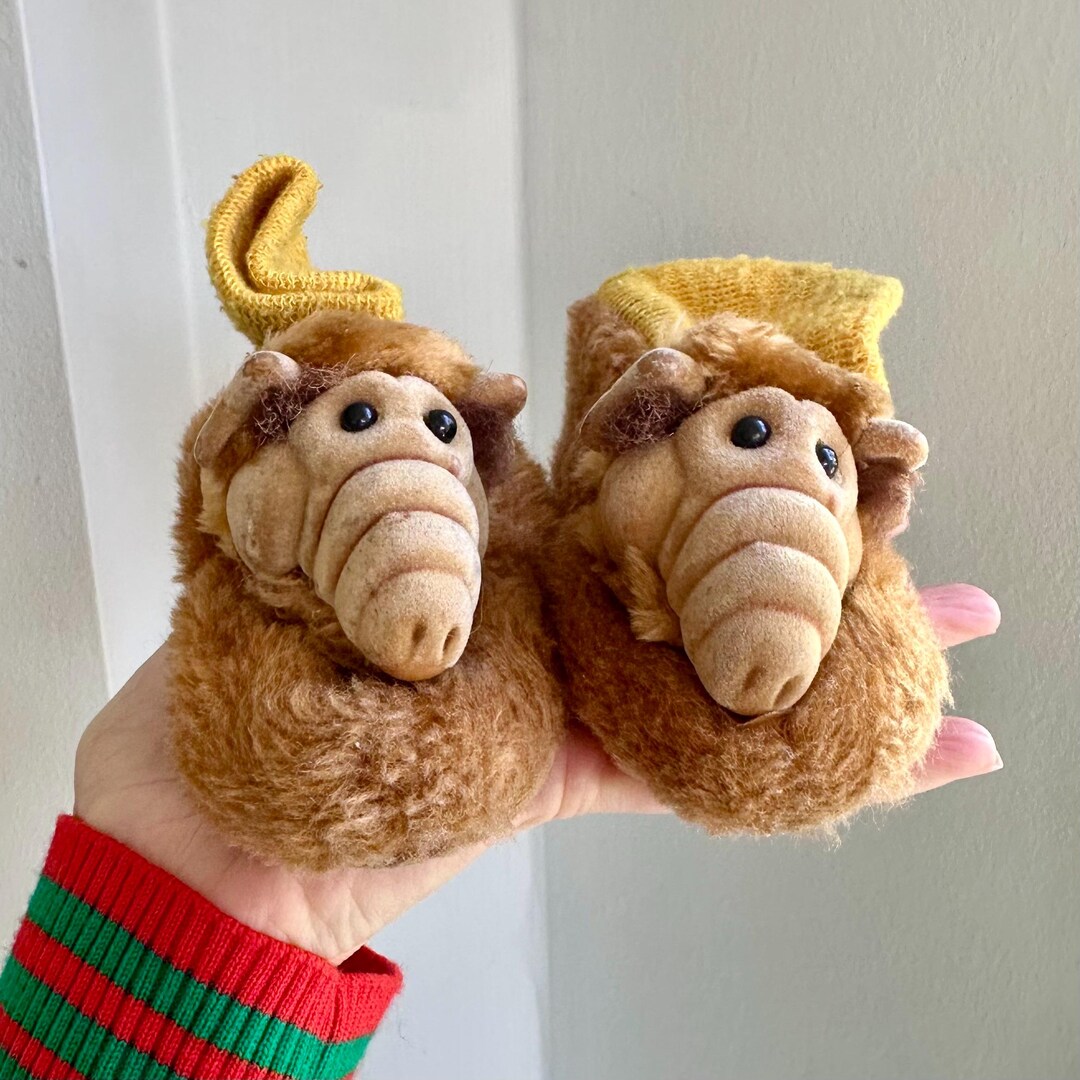 Vintage 1987 ALF Small Kids Slippers - Etsy