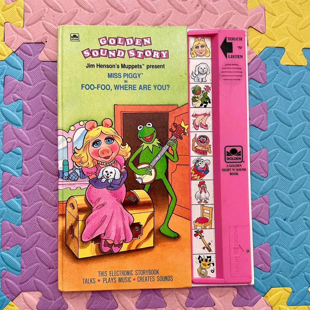 Vintage 90s Jim Henson Muppets in Foo-foo Where Are You-golden Sound ...