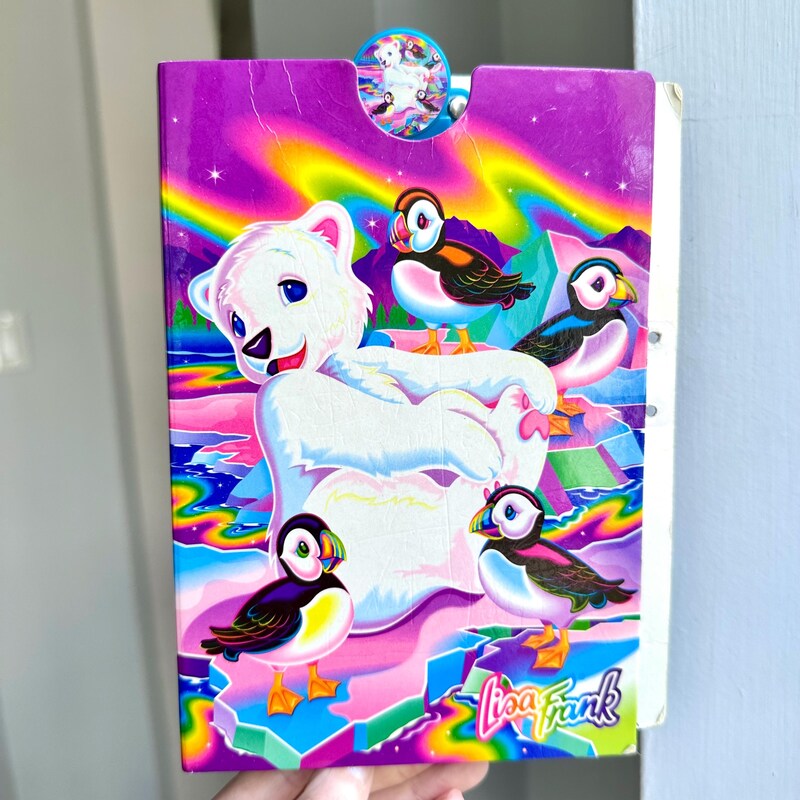 Lisa Frank Folder - Etsy