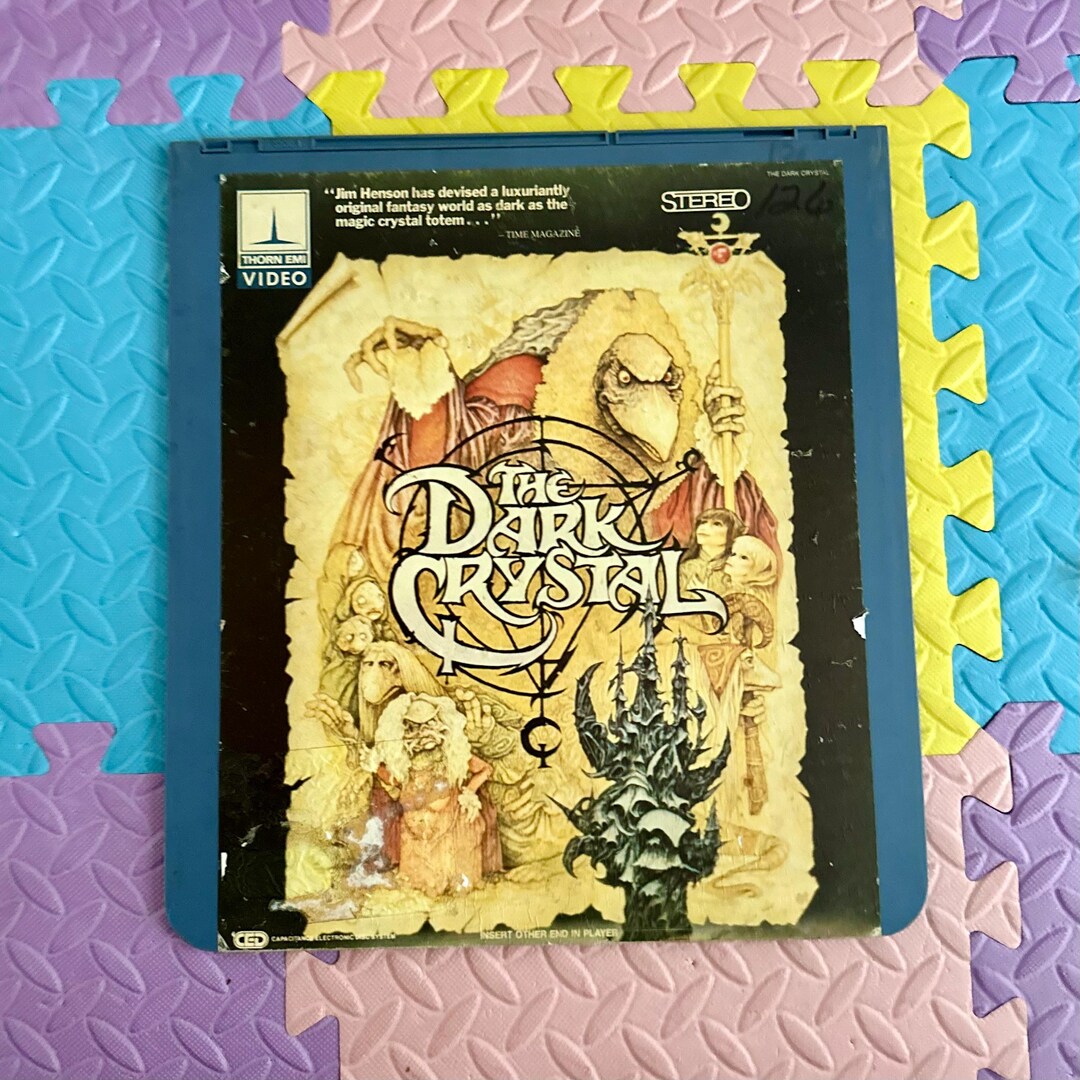 Vintage 1981 Jim Henson the Dark Crystal CED Videodisc - Etsy