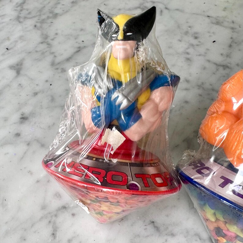 Vintage 1995 Marvel X-men Wolverine, Fantastic Four, and Iron Man Set ...