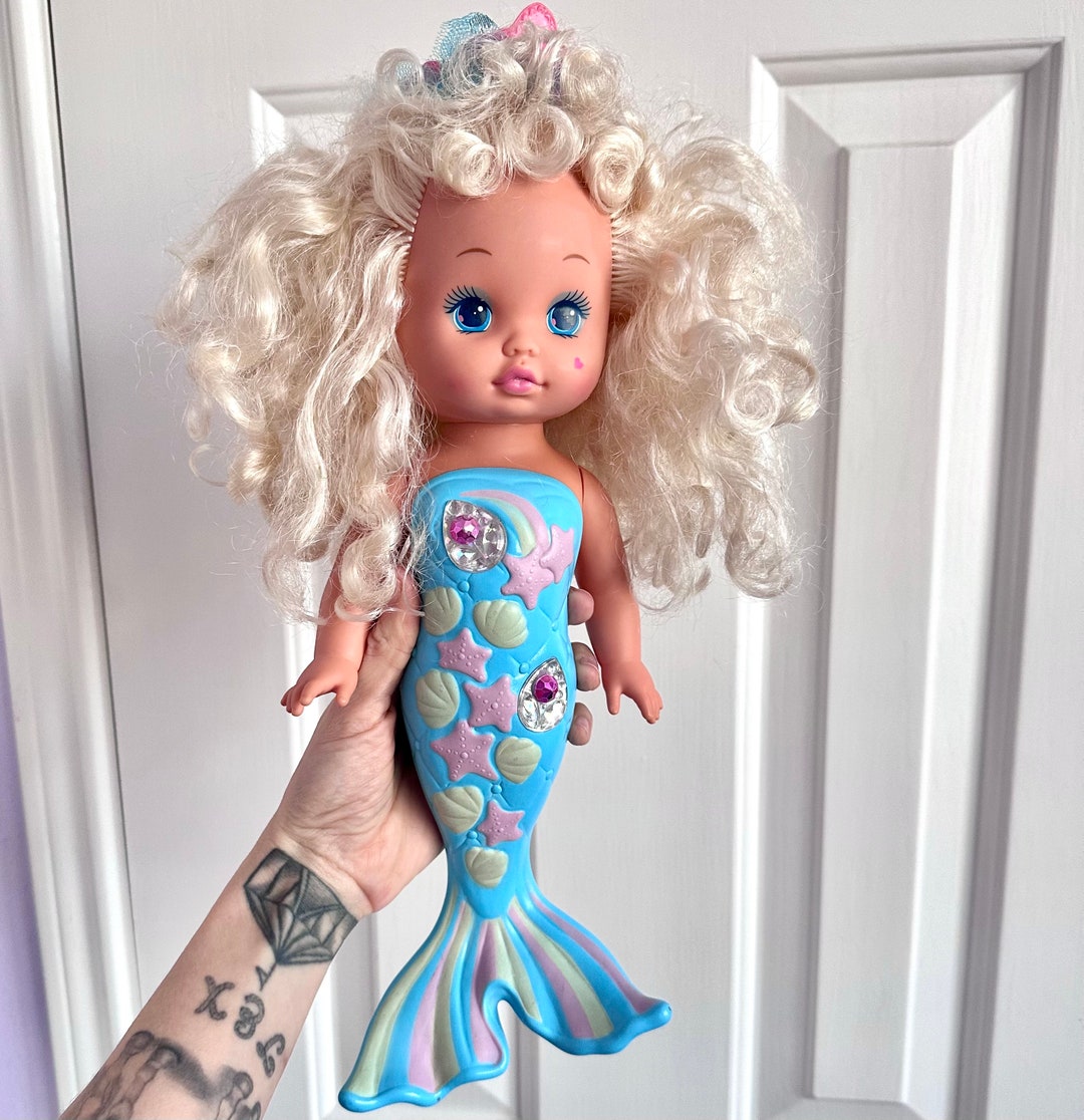 Vintage 1990 Mattel Lil Miss Singing Mermaid Doll Non Working - Etsy