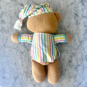 Vintage 1986 Fisher Price Teddy Beddy Bear Sleepy Plush Toy - Etsy