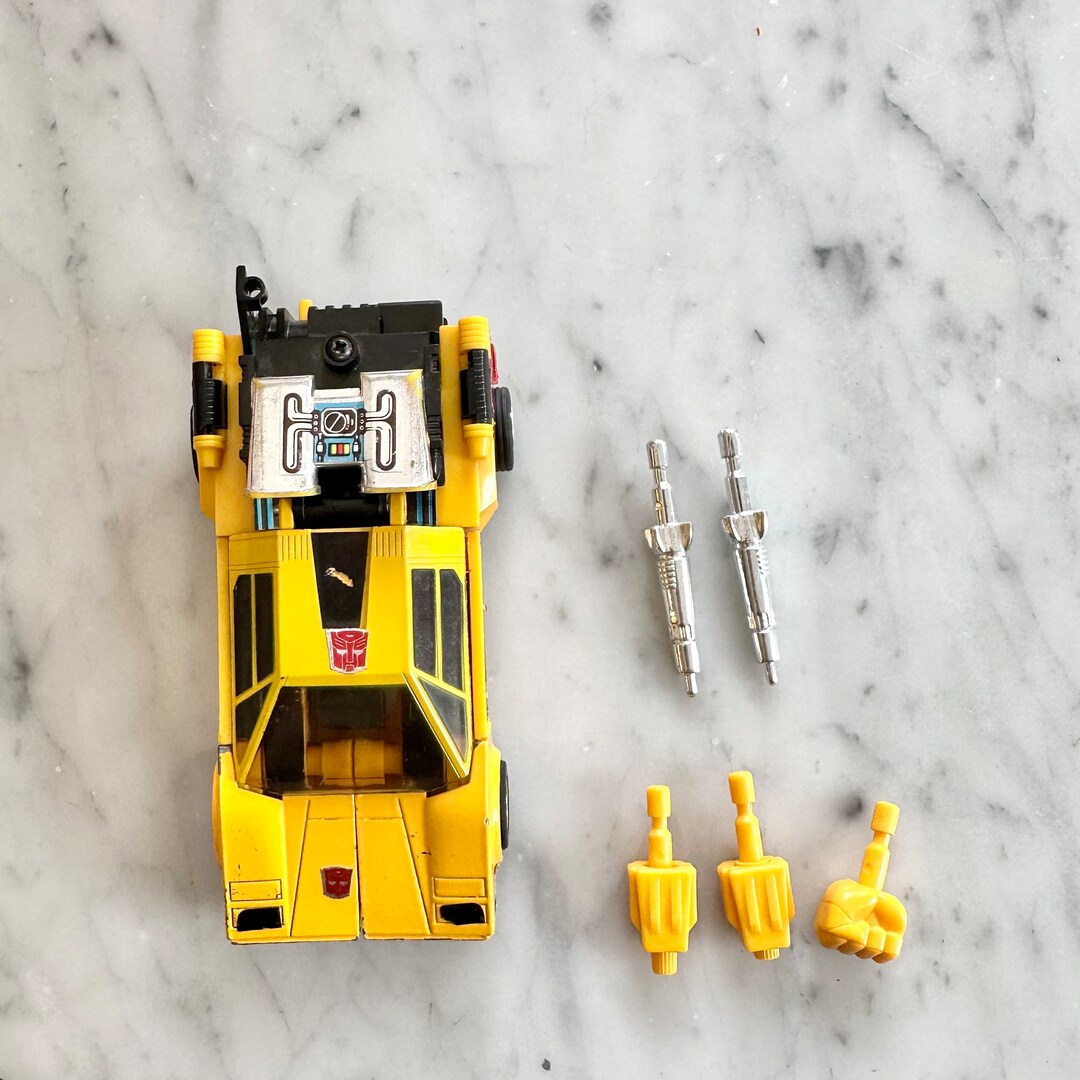 Vintage 1984 Transformer G1 Autobot Sunstreaker Figure - Etsy