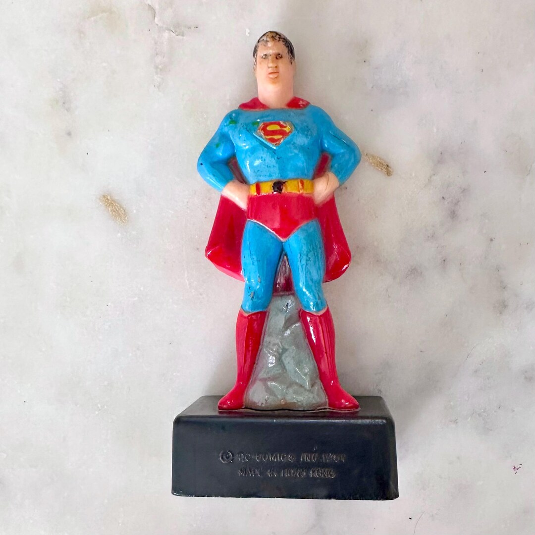 Vintage 1981 Alco DC Superman Pencil Sharpener - Etsy