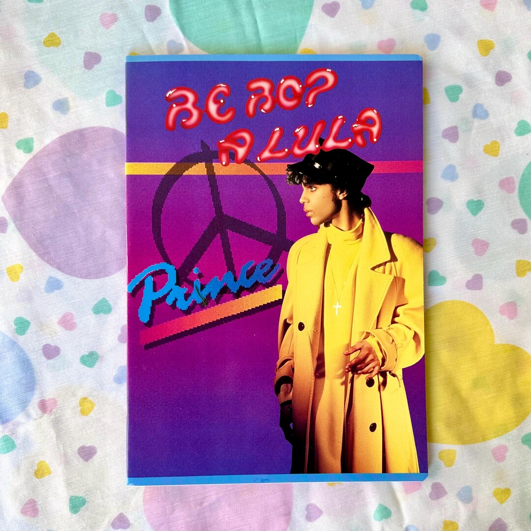 Vintage Rare Italian 80’s Prince Notebook - Etsy