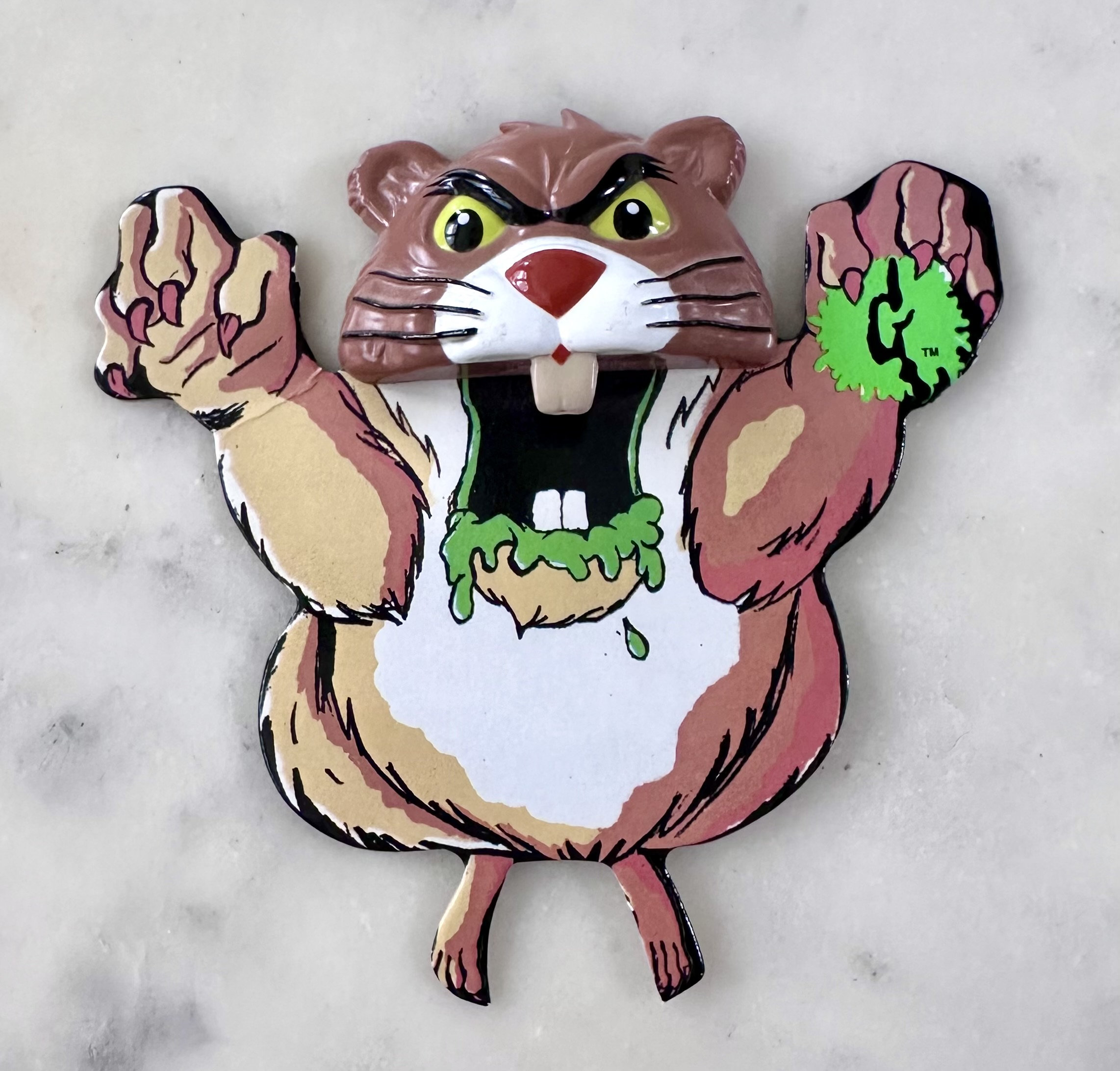 Vintage 1996 R.L. Stine Goosebumps Cuddles the Hamster Monster Blood 2 ...