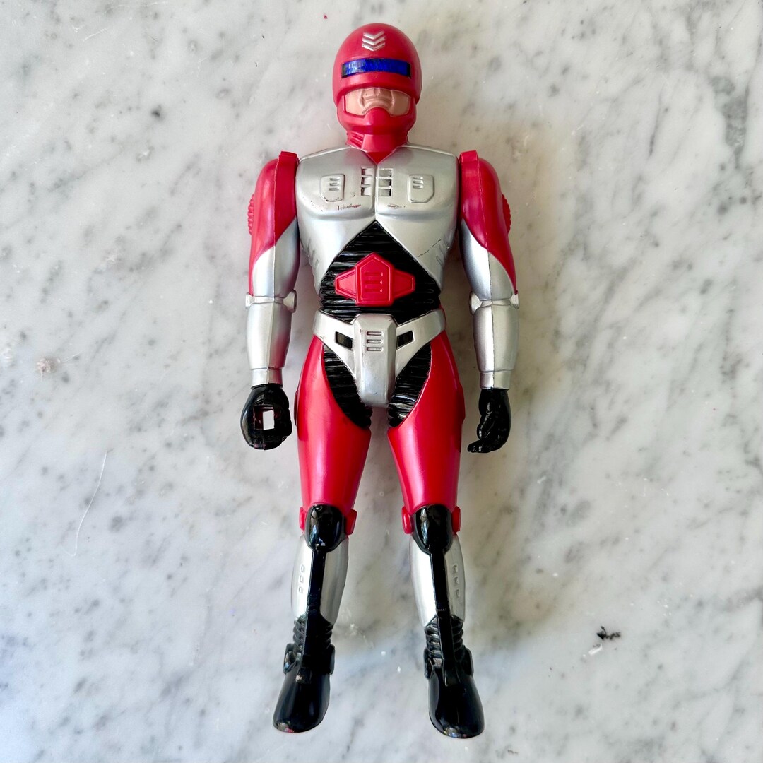 Vintage 1990 Radio Shack Galactic Man Action Figure Working - Etsy