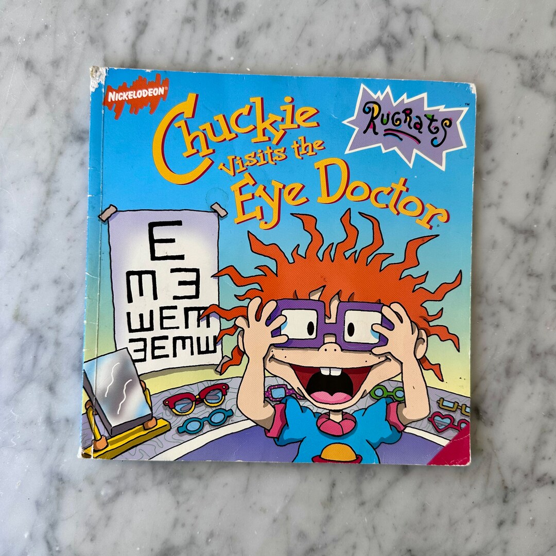 Vintage 1999 Rugrats “chuckie Visits the Eye Doctor” Book - Etsy