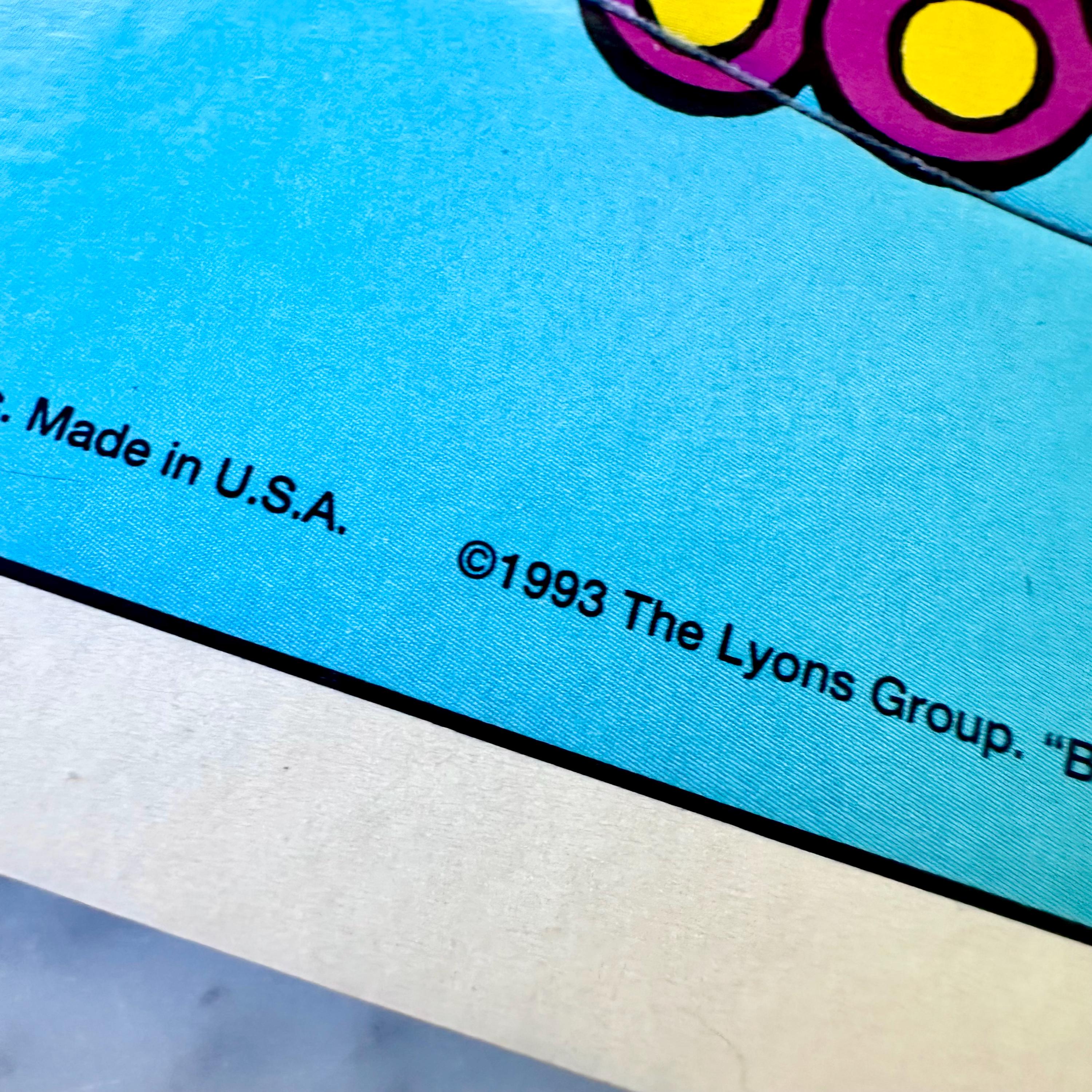 Vintage 1993 Sailor Barney Cardboard Puzzle - Etsy