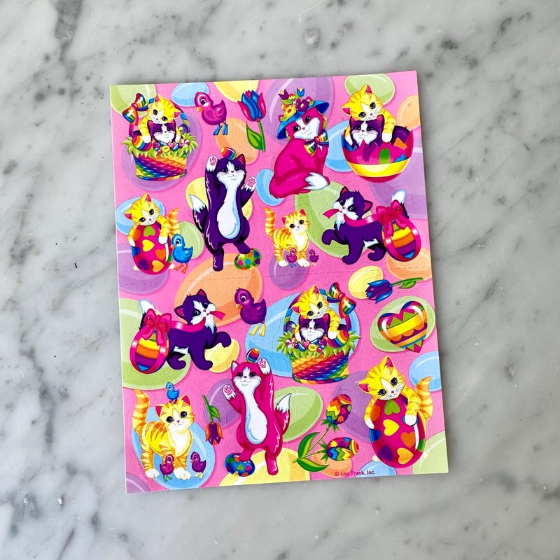 Lisa Frank Stickers - Etsy