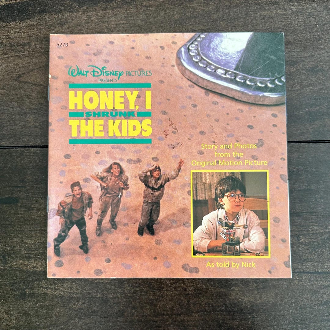 Vintage 80’s Honey I Shrunk the Kids Movie Book - Etsy
