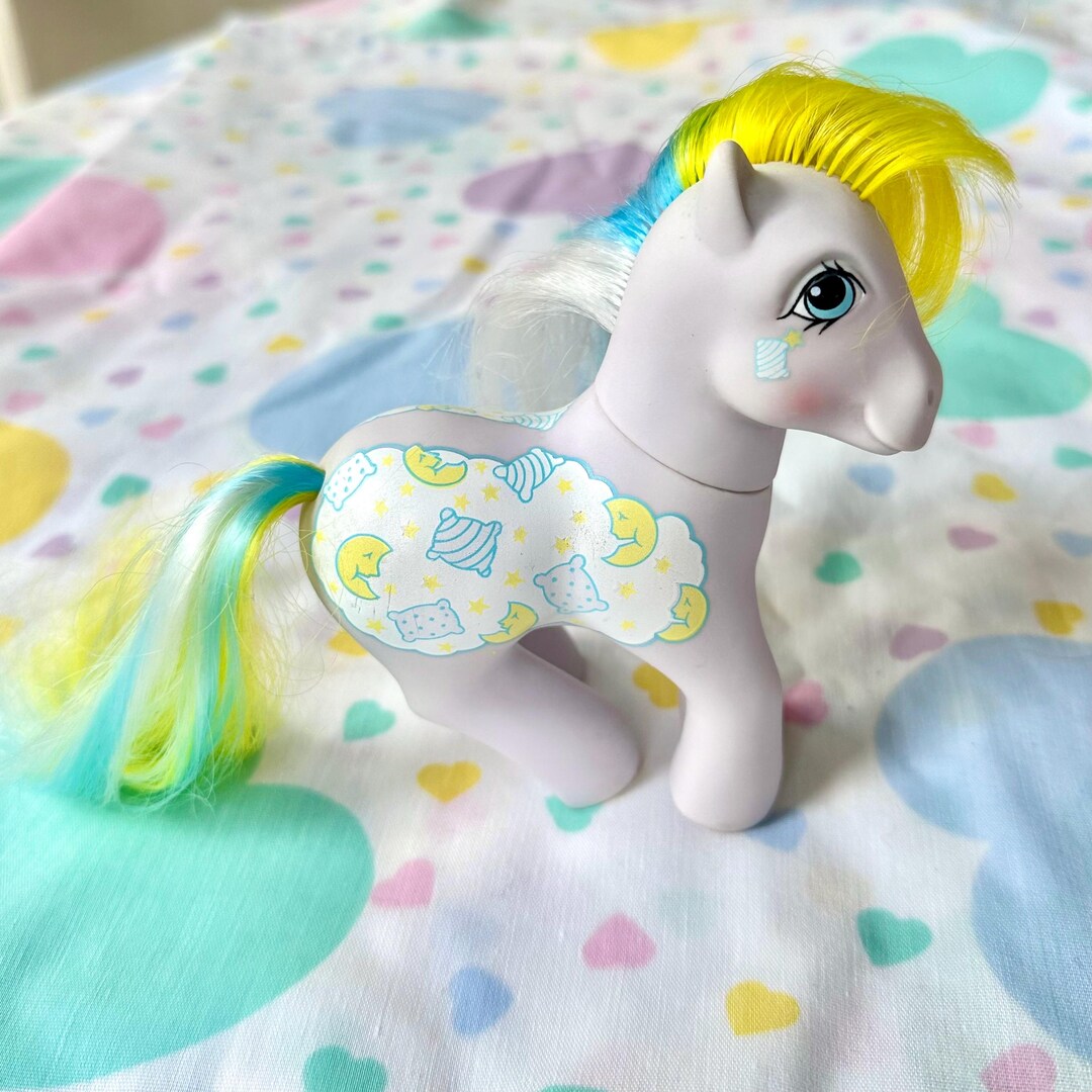 Vintage 1987 G1 MLP Pillow Talk Pony - Etsy