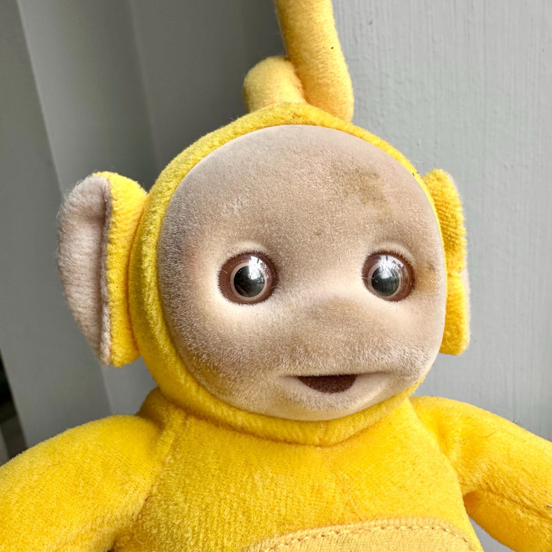 Vintage 1998 Eden Teletubbies Laa-laa Plush - Etsy