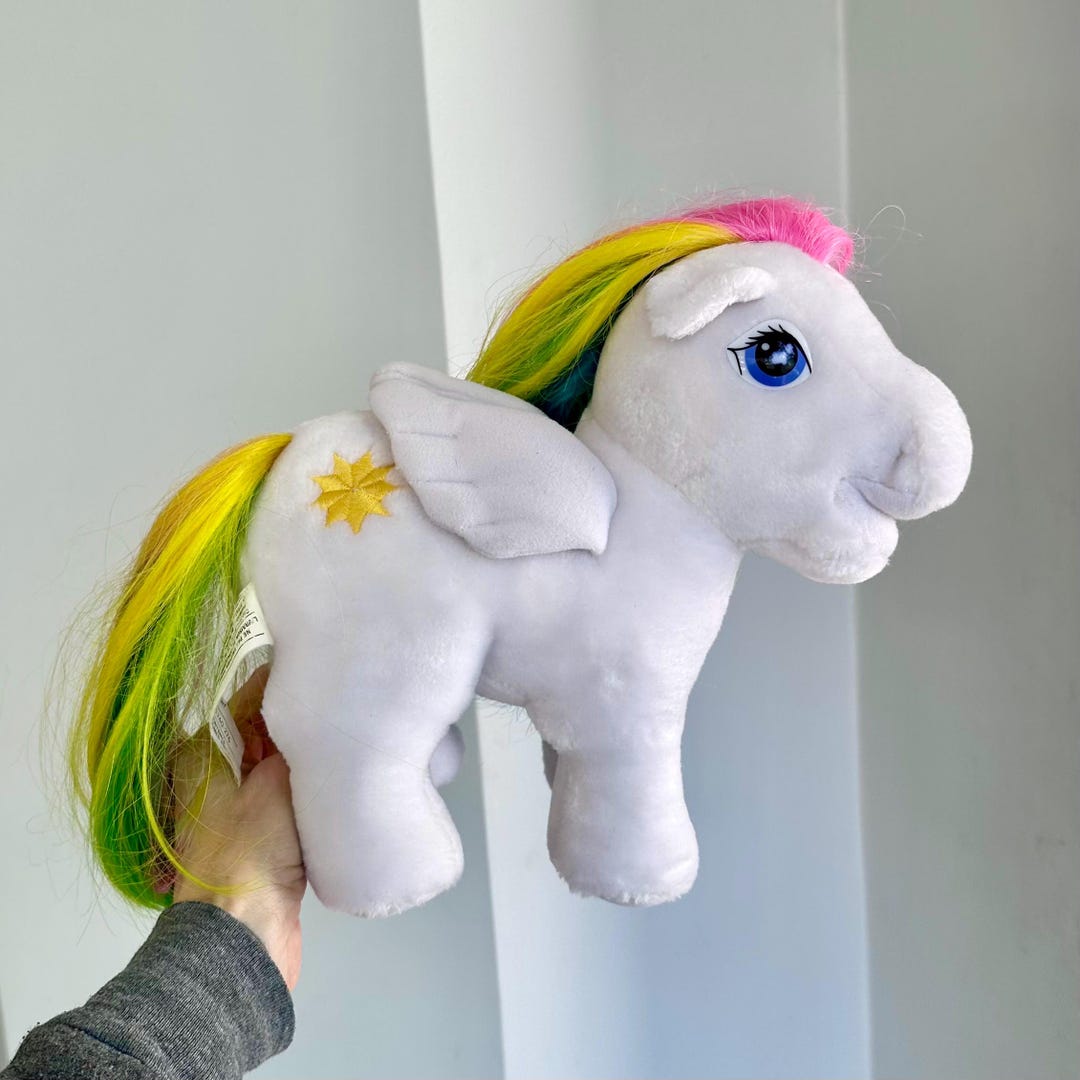Vintage 1984 Hasbro My Little Pony Softies Starshine Plush - Etsy