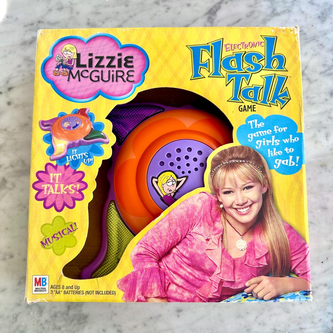 Vintage Y2K 2003 Disney’s Lizzie Mcguire Electronic Flash Talk Game ...