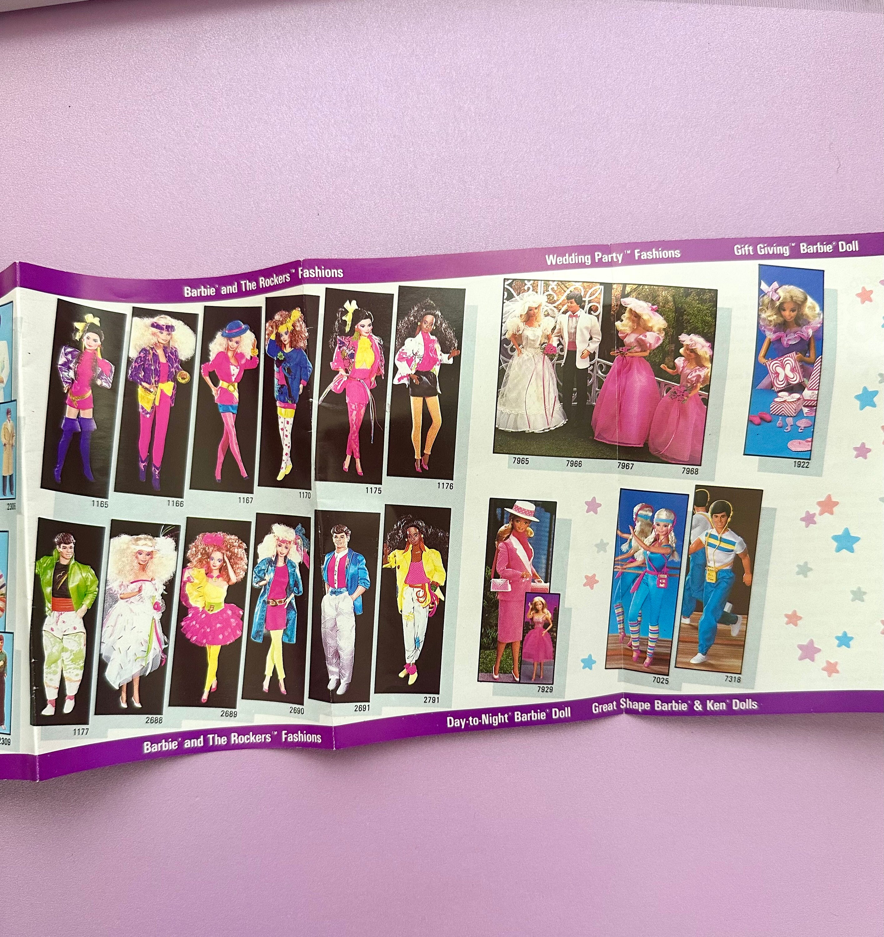 Vintage 1985 Barbie World of Fashion Pamphlet Catalog Booklet - Etsy