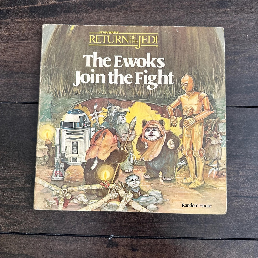 Vintage 1983 Star Wars Return or the Jedi “the Ewoks Join the Fight ...