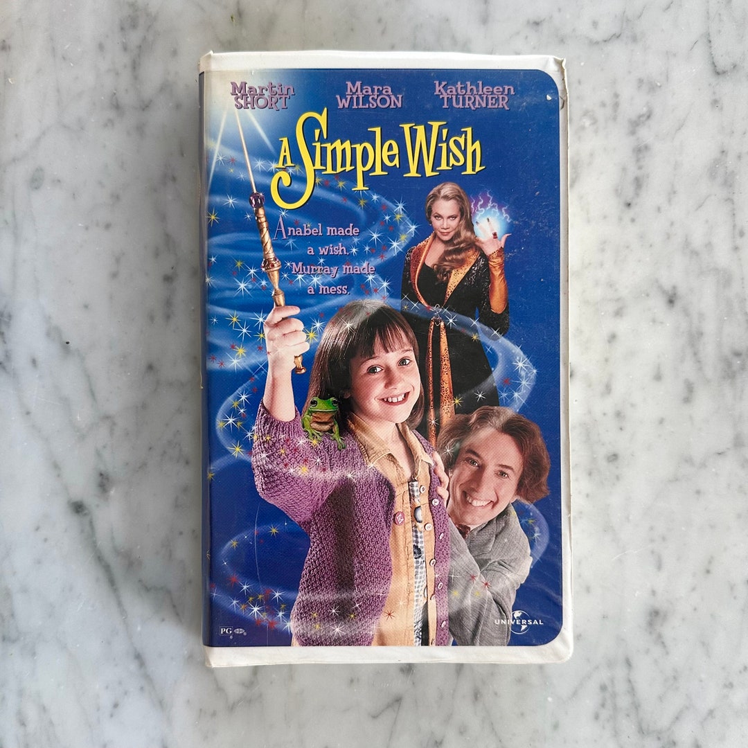 Vintage 1998 A Simple Wish VHS Movie - Etsy