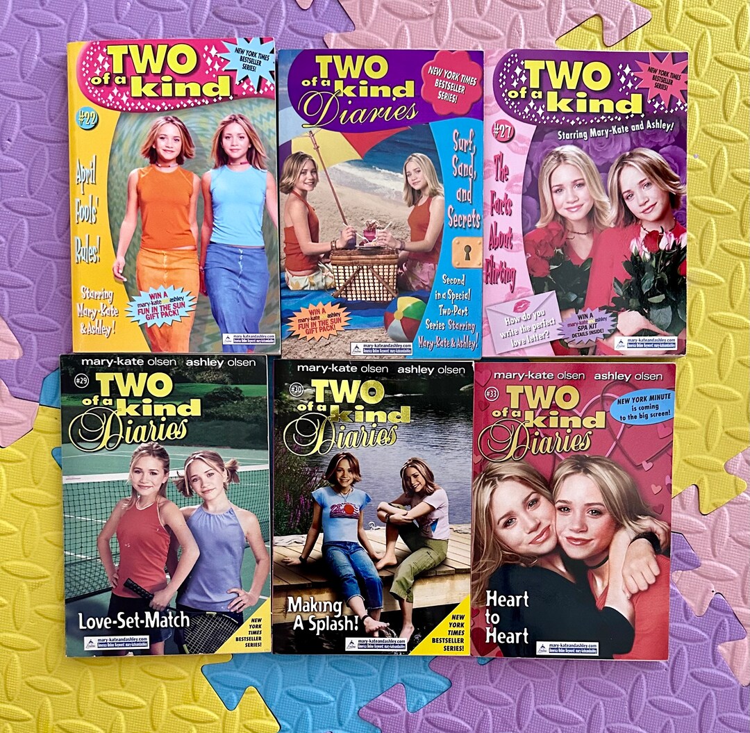 Vintage Y2K Two If a Kind Books Olsen Twins - Etsy