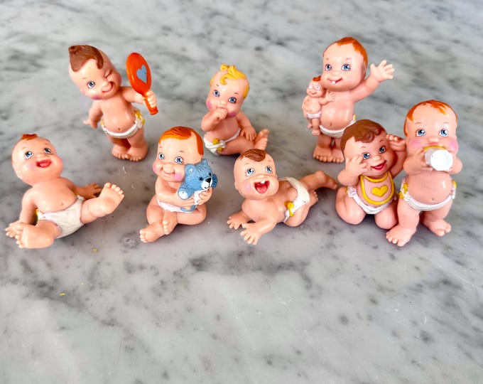 Vintage 1991 Galoob Magic Diaper Baby Babies Lot of 8 - Etsy