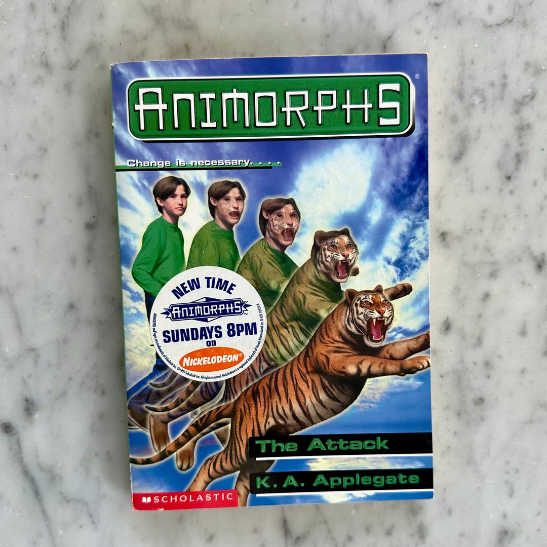 Vintage 1990s Animorphs the Attack Chapter Book Nickelodeon - Etsy