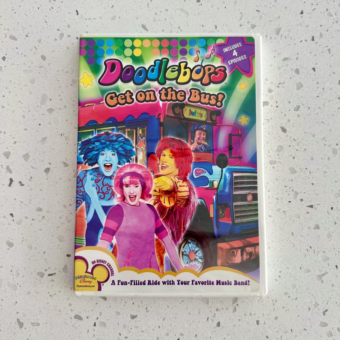 Vintage Y2K the Doodlebops “get on the Bus” DVD - Etsy