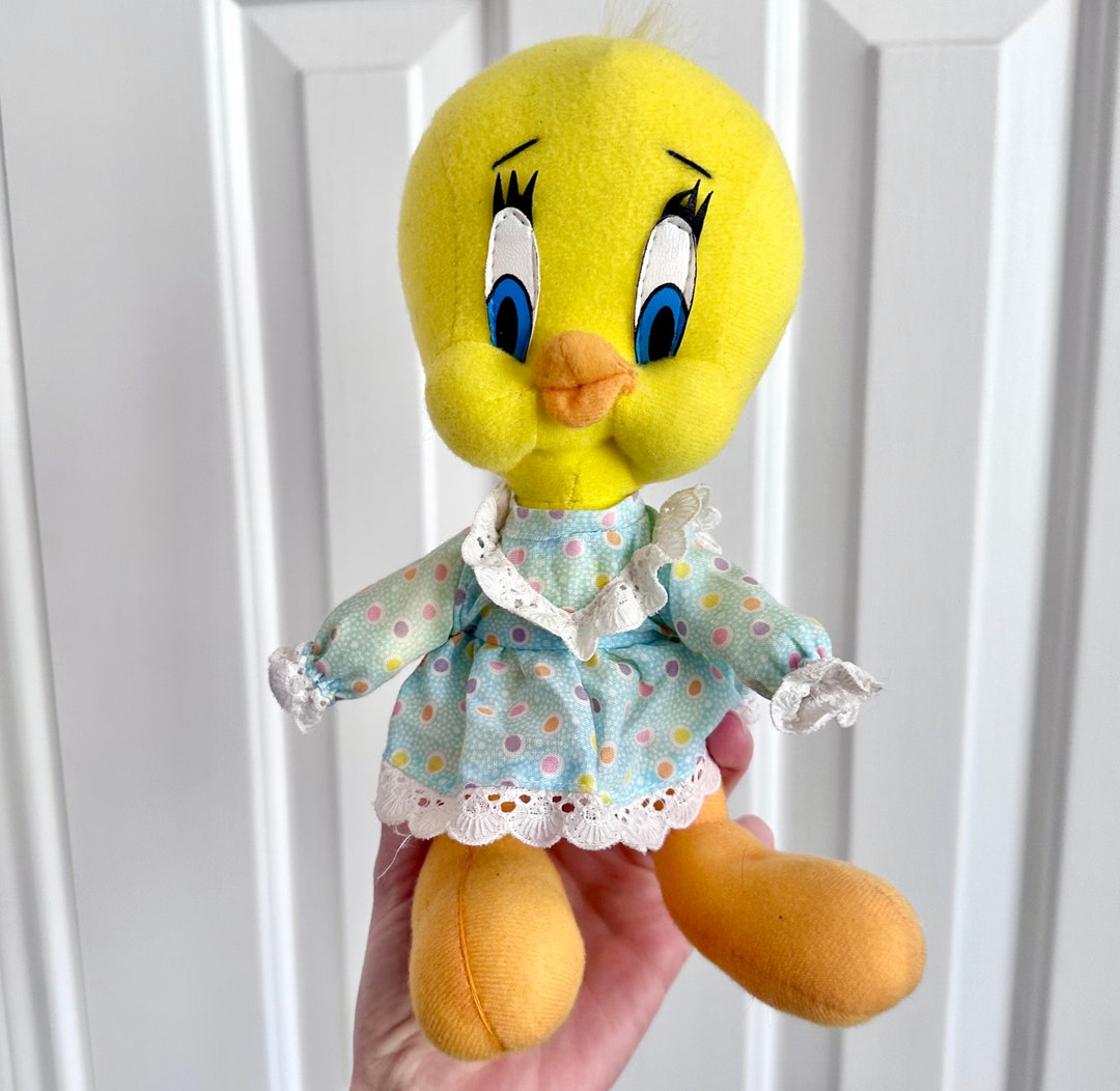Vintage 1996 Tweety Bird in A Dress Plush Looney Tunes Six Flags - Etsy
