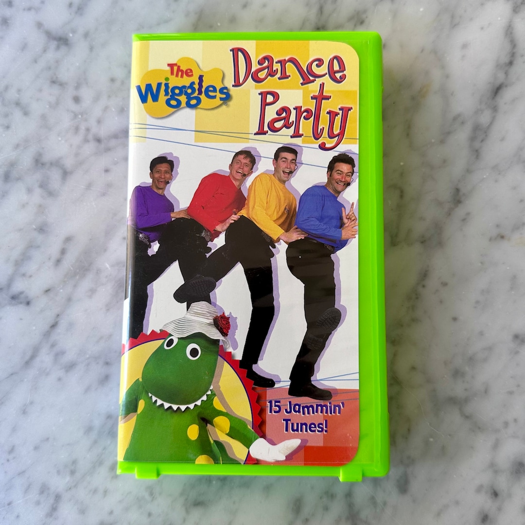 Vintage 2001 the Wiggles Dance Party VHS - Etsy Australia