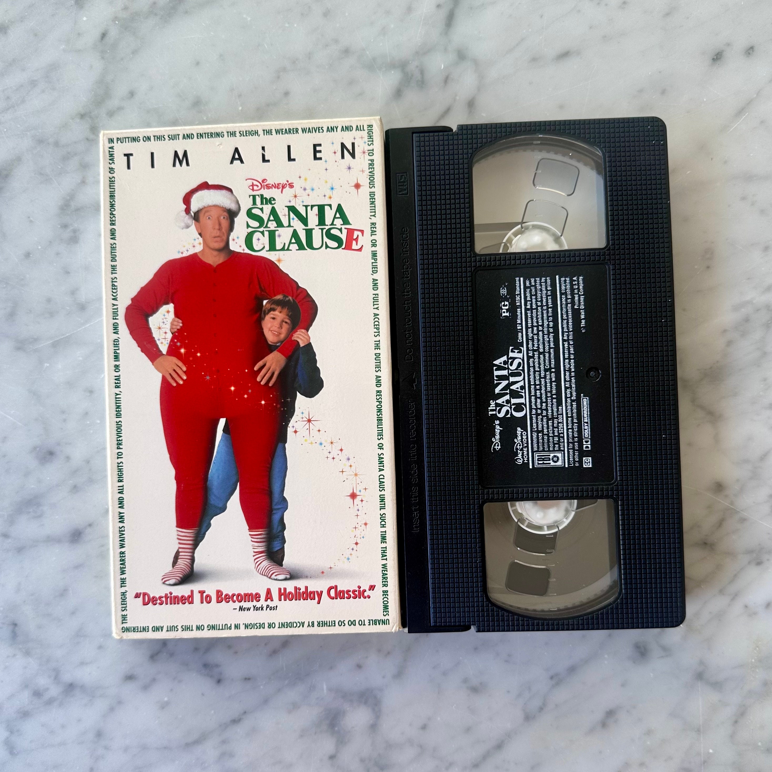 Vintage 90s Disneys the Santa Claus VHS Movie - Etsy