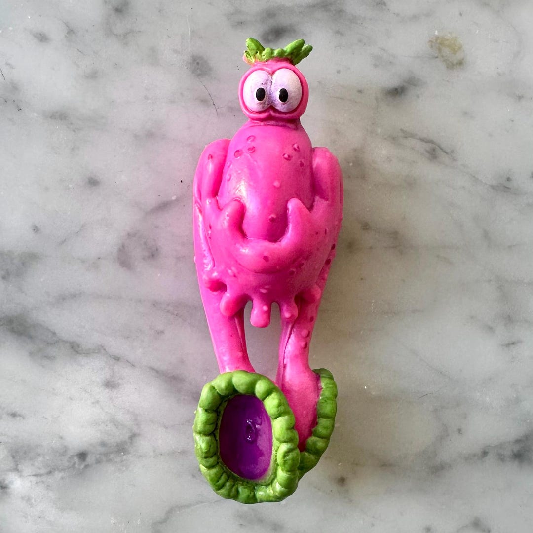 Vintage 1988 World of Wonders Germs PVC Figure - Etsy