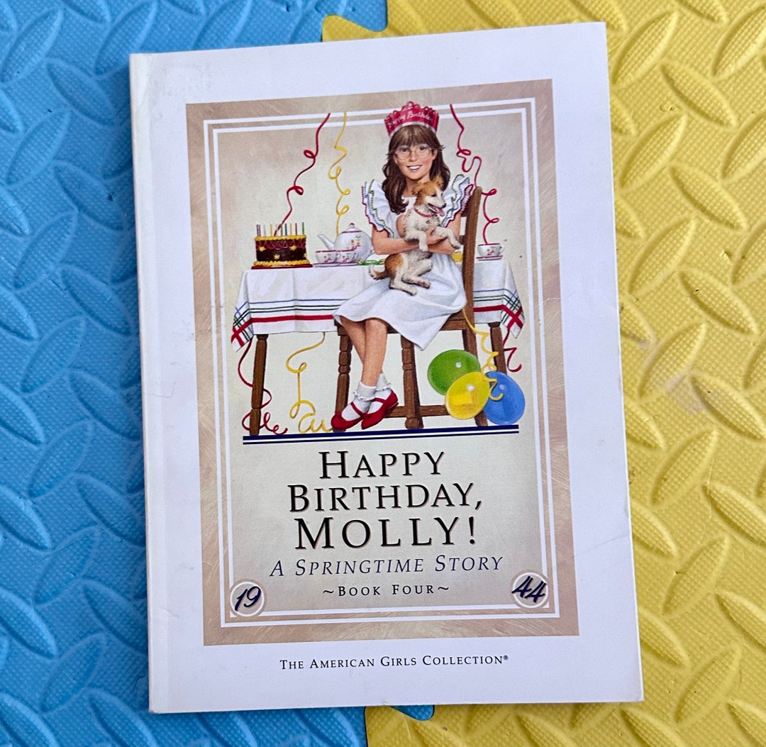 Vintage 1990’s American Girl Happy Birthday Molly Book Pleasant Company ...