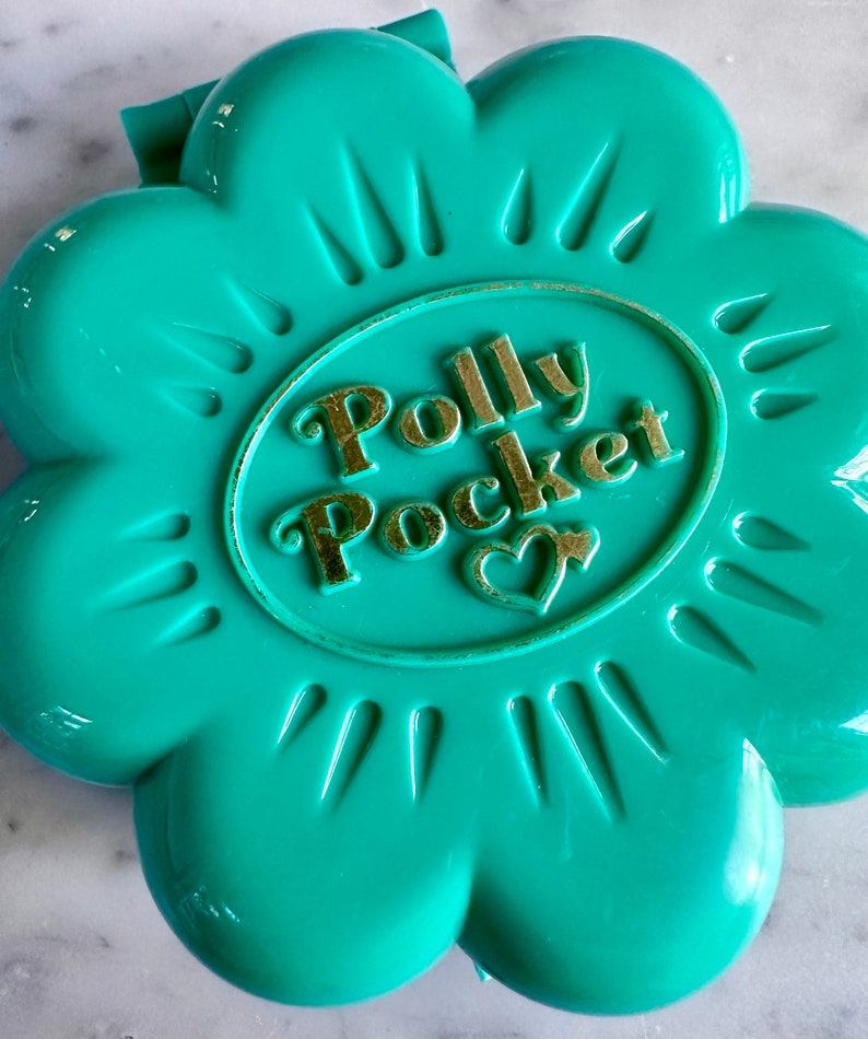 Vintage 1990 Polly Pocket Water Park Fun 100% Complete With Bonus Doll ...
