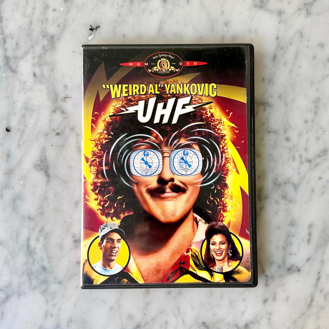 UHF (DVD, 1989) "weird Al" Yankovic, Like New - Etsy