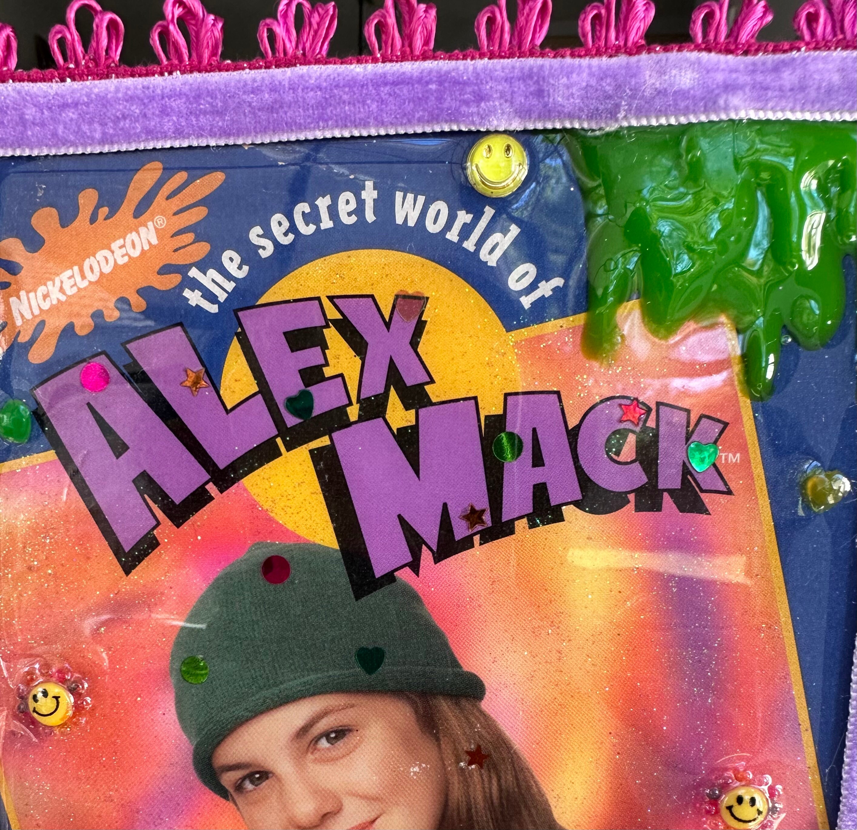90s Nickelodeon Alex Mack Book Resin Wall Art - Etsy