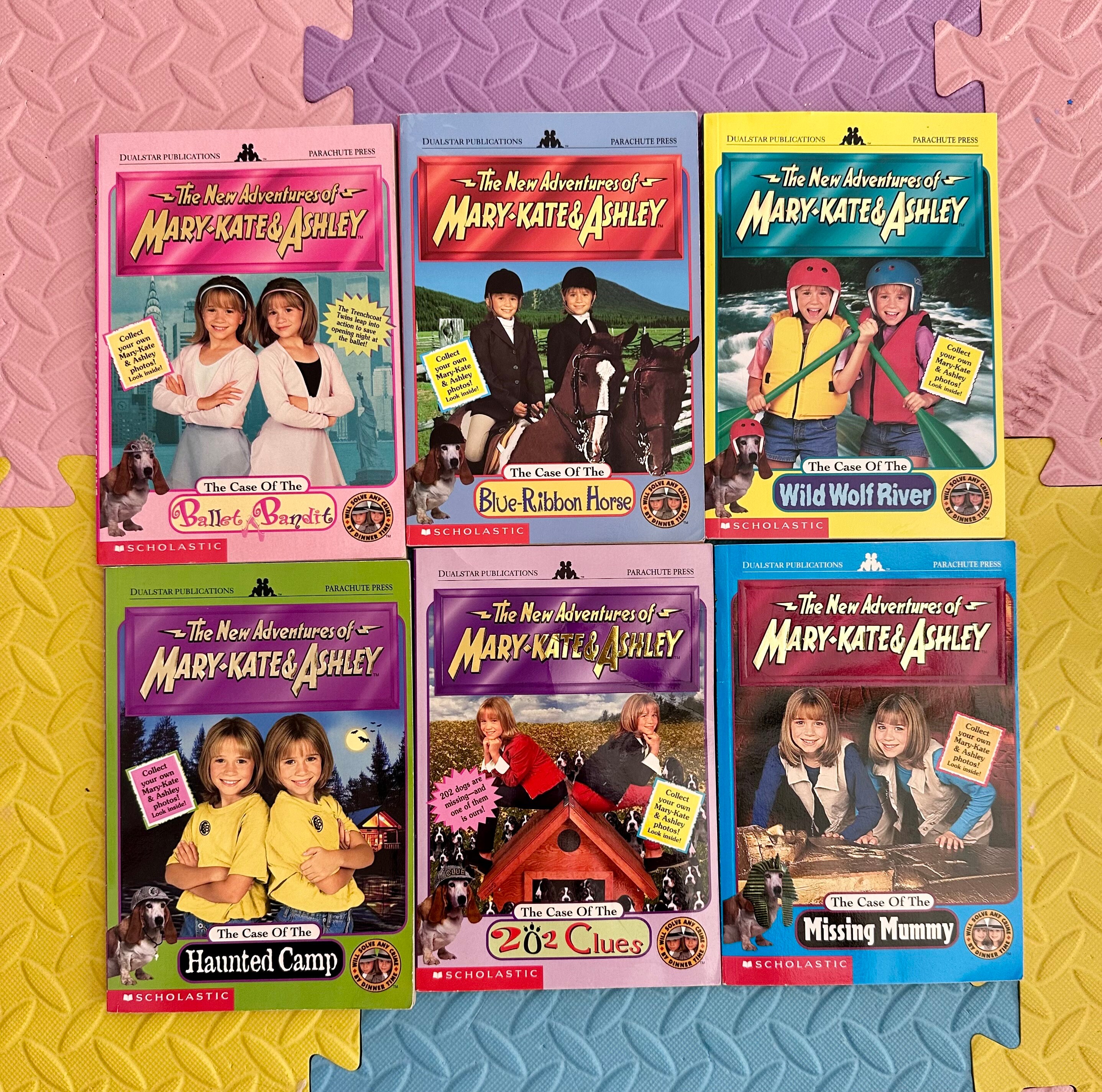 Vintage 1998 the New Adventures of Mary Kate and Ashley Books - Etsy