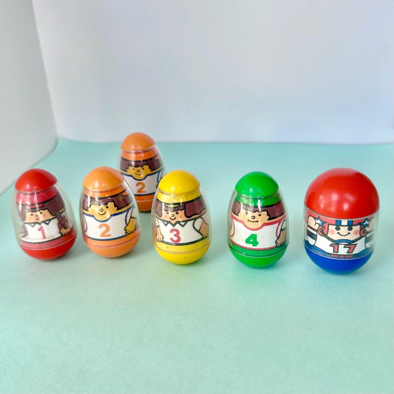 70s Weeble Wobble - Etsy