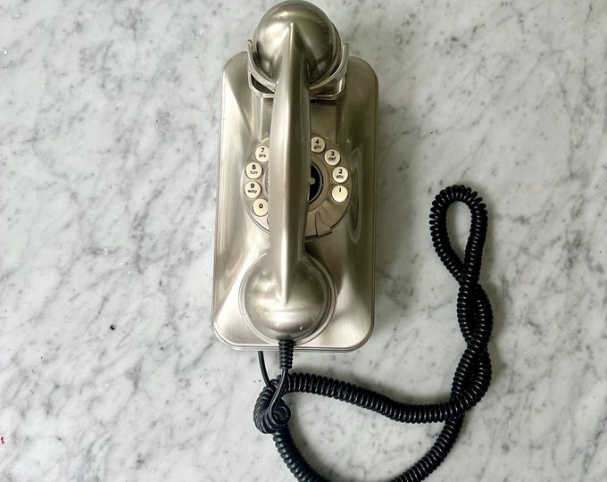 Classic Vintage Style Landline Grand Wall Mount Telephone - Etsy