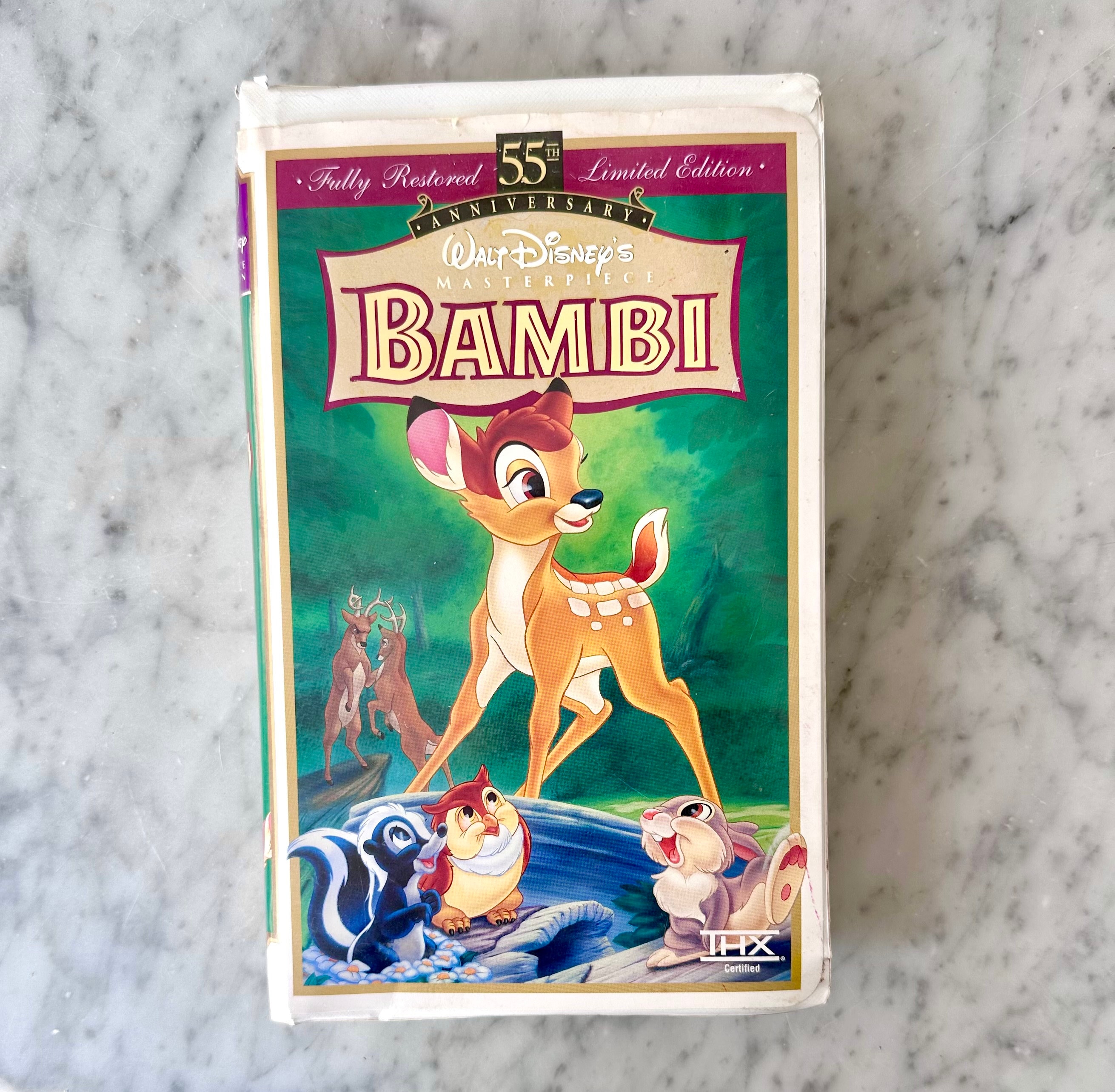 Vintage Walt Disneys Bambi VHS Movie - Etsy
