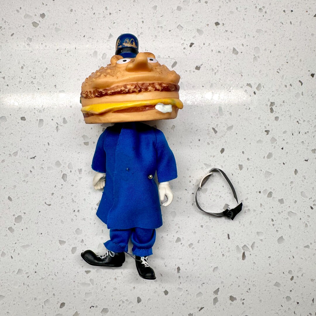Vintage 1976 Remco Mcdonaldland Officer Big Mac Toggle Head Action ...