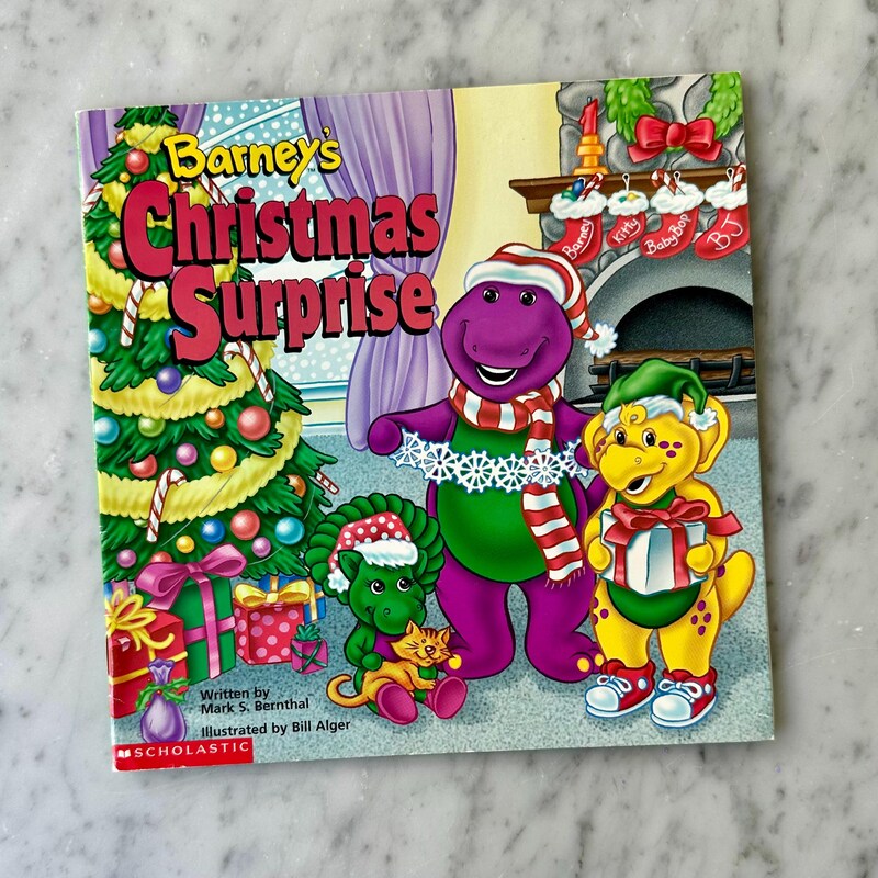 Barney Book - Etsy