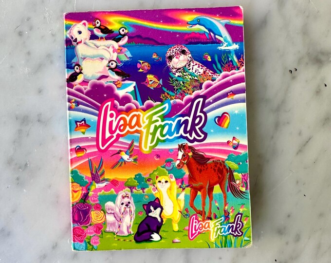 Vintage 90’s Lisa Frank Mini Address Book - Etsy