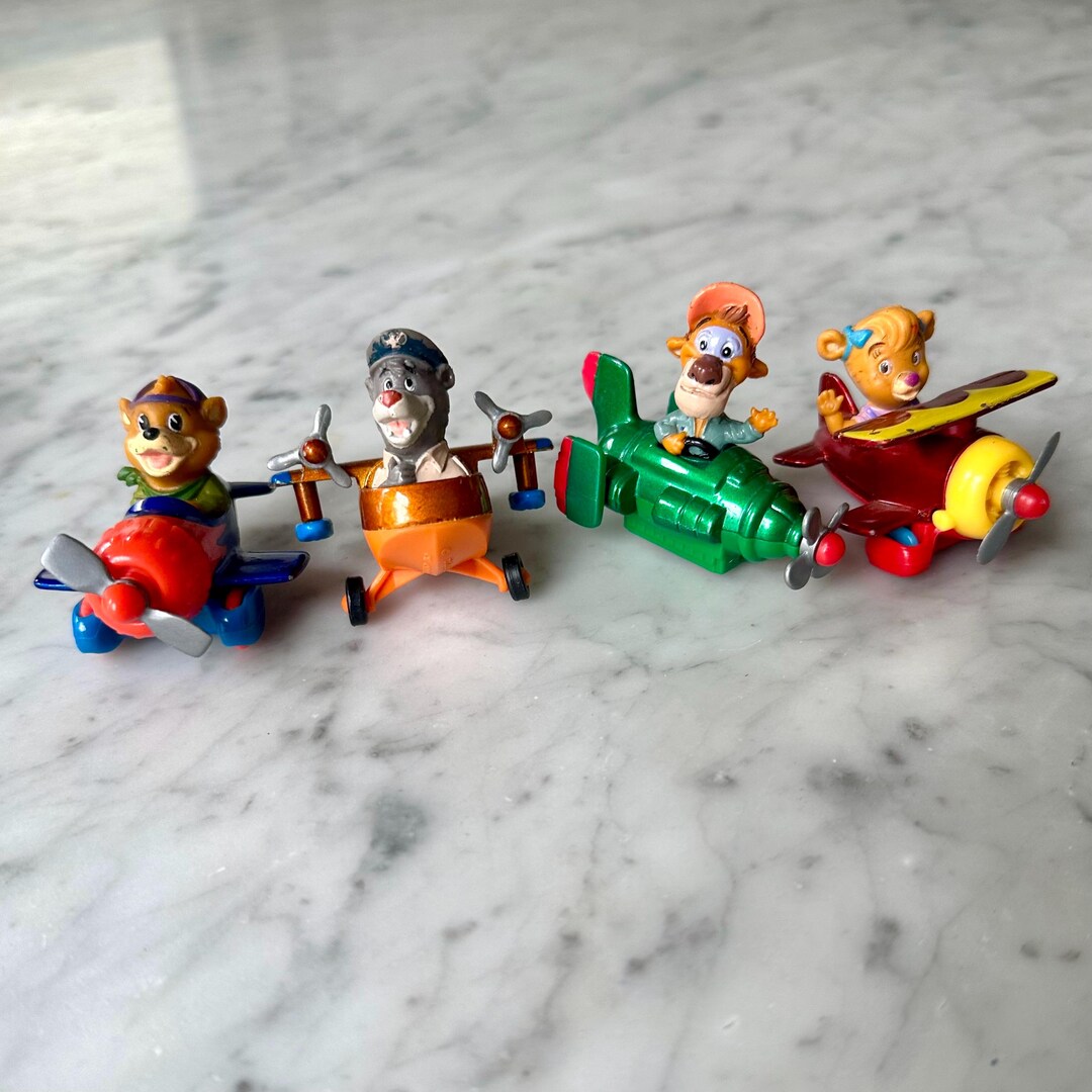 Vintage 1989 Mcdonalds Tale Spin Complete Set of 4 - Etsy