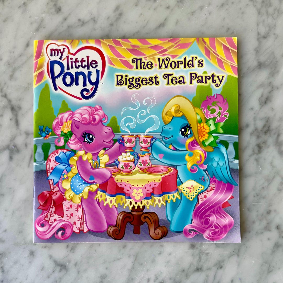 My Little Pony: the World's Biggest Tea Party Book - Etsy