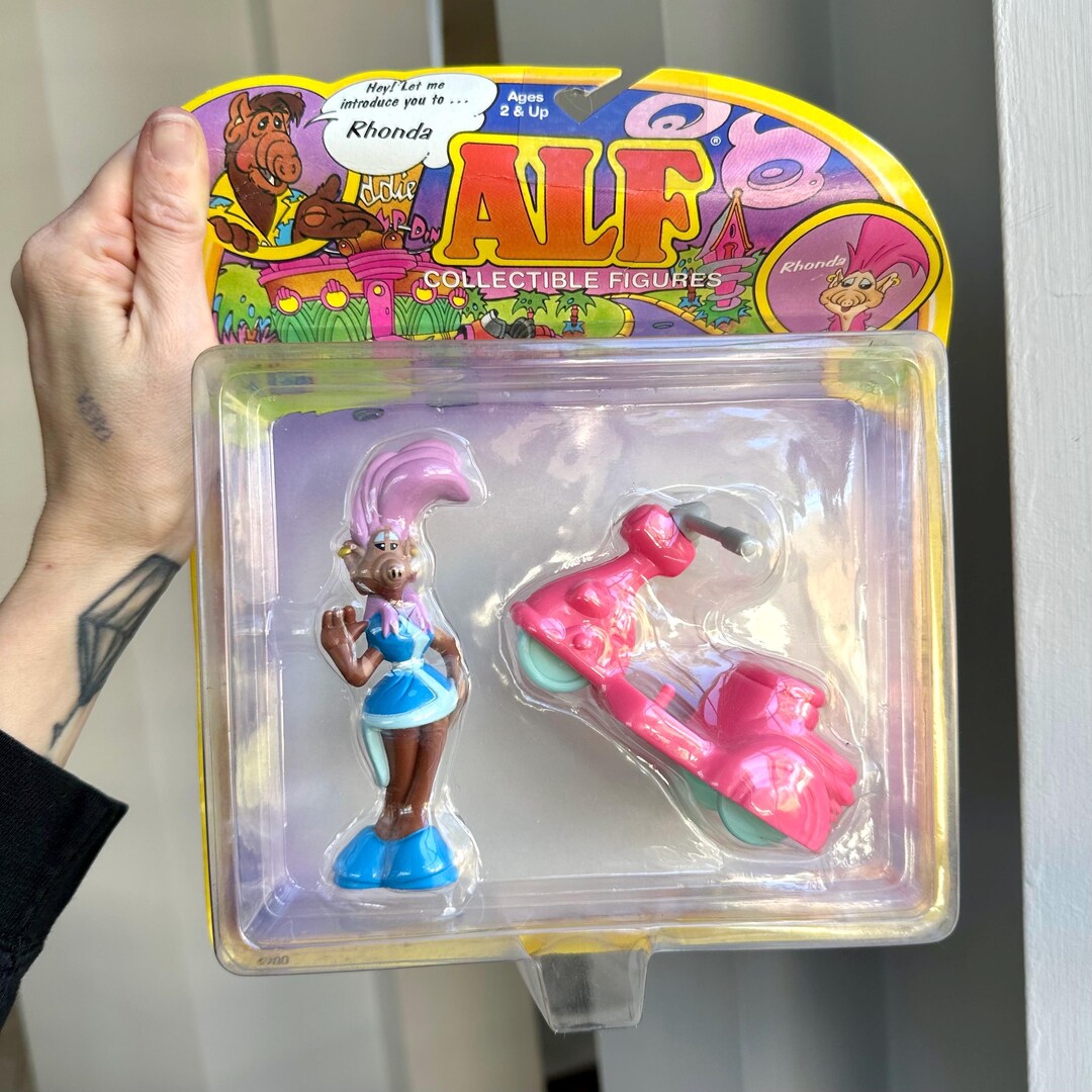 Vintage 1987 Coleco ALF Collectible Figure of Rhonda With Her Runabout ...