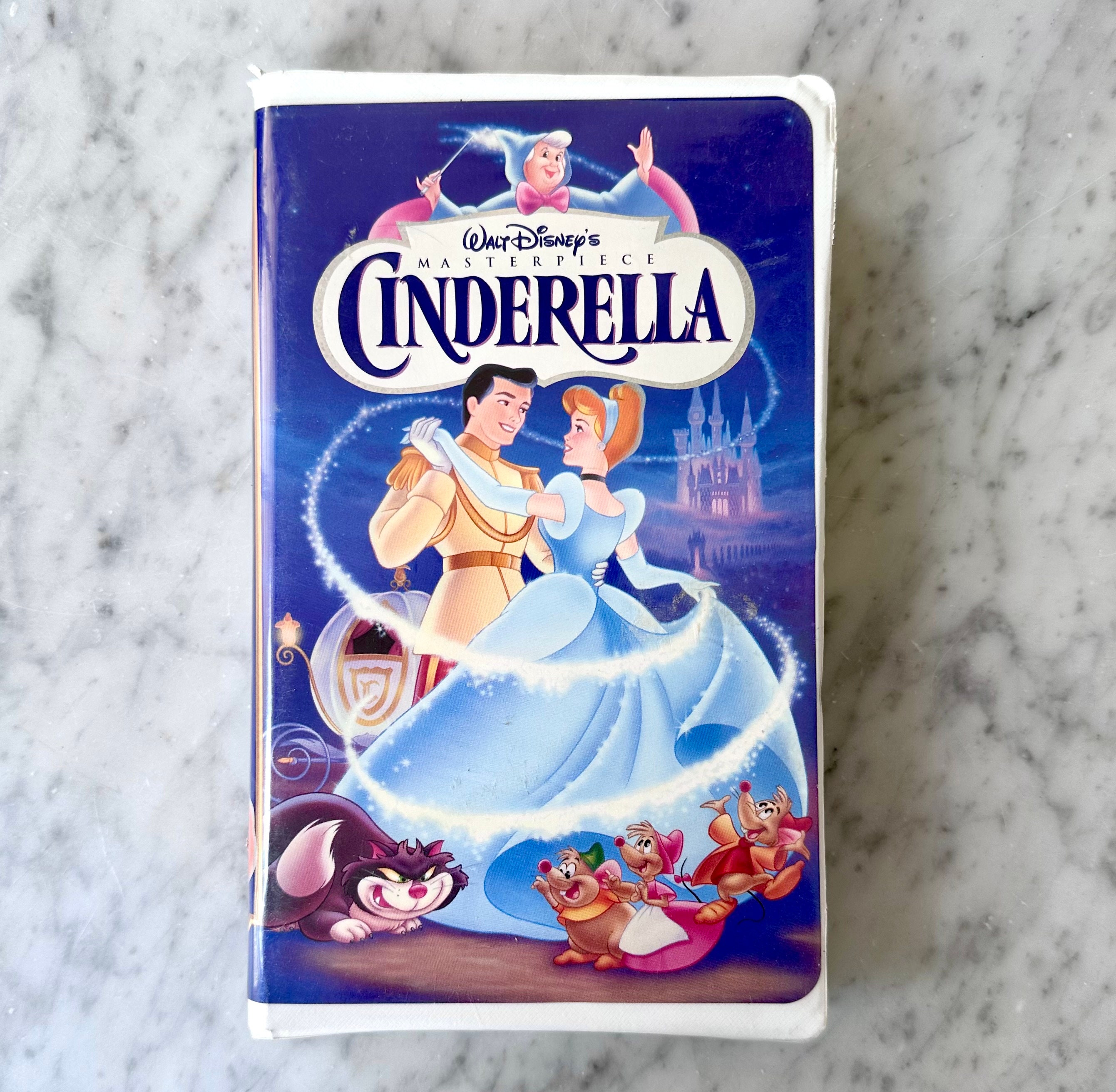 Vintage Walt Disneys Cinderella VHS Movie - Etsy