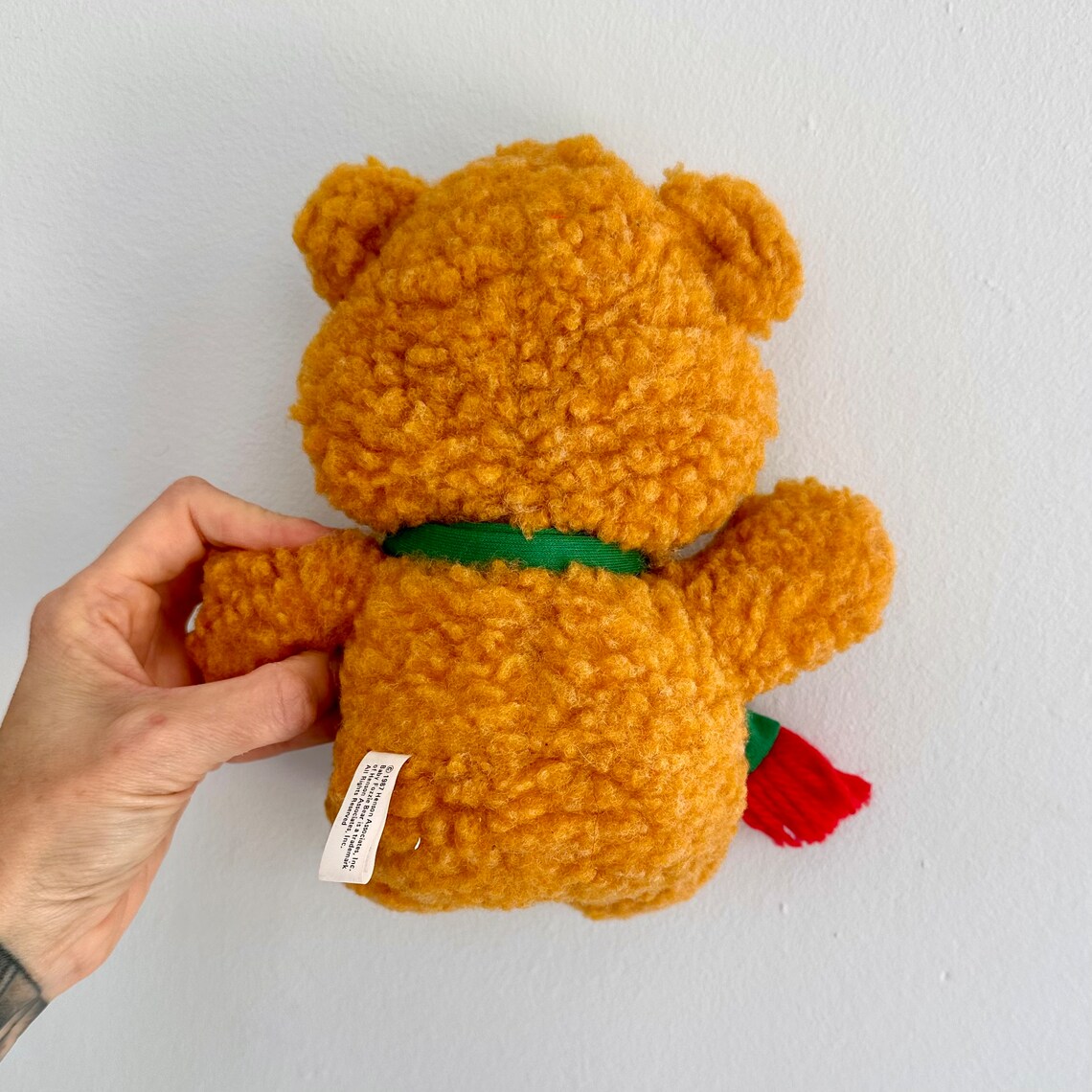 Vintage 1987 Mcdonalds Holiday Muppet Babies Fozzy Bear Plush Christmas Jim Henson - Etsy