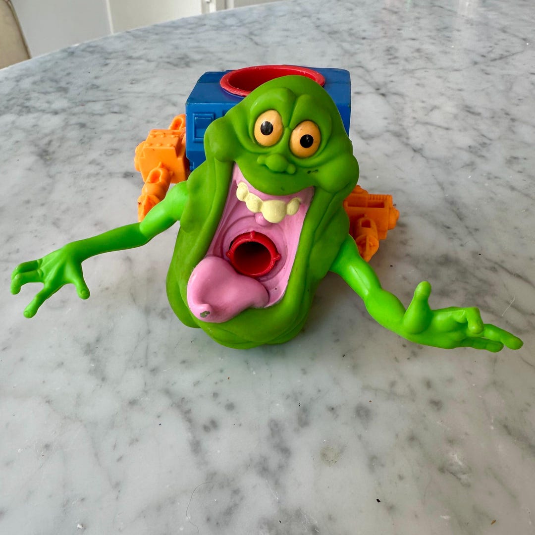 Vintage 1986 the Real Ghostbusters Green Gooper Ghost Slimer - Etsy