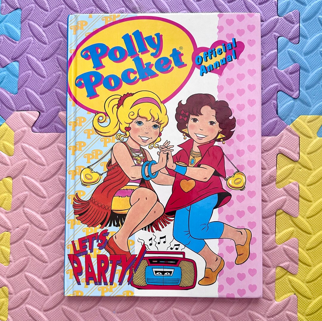 Vintage 1995 the Official Polly Pocket Annual Book Bluebird Toys - Etsy