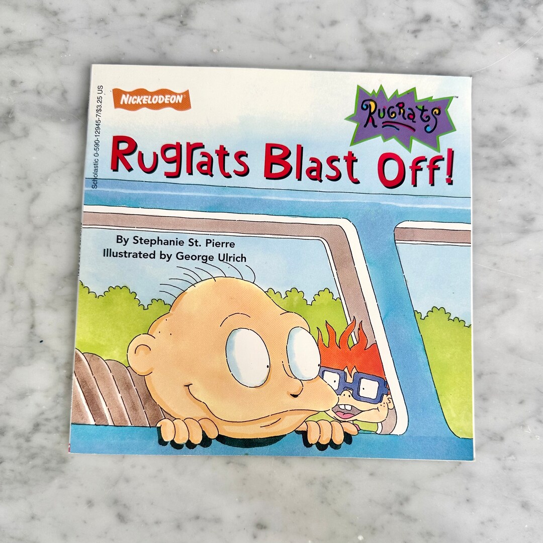 Vintage 1990s Rugrats Blast off Book. - Etsy